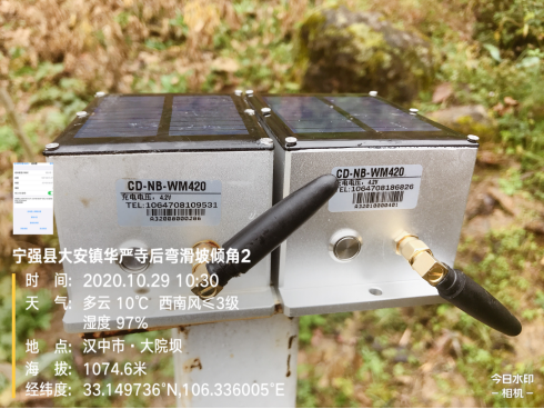 Geological disaster monitoring system solution