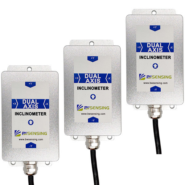 BWS2200 Voltage Output High-Precision Dual Axis Inclinometer Tiltmeter ...